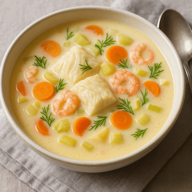 CLASSIC NORWEGIAN FISH SOUP - The Amiable Gourmand