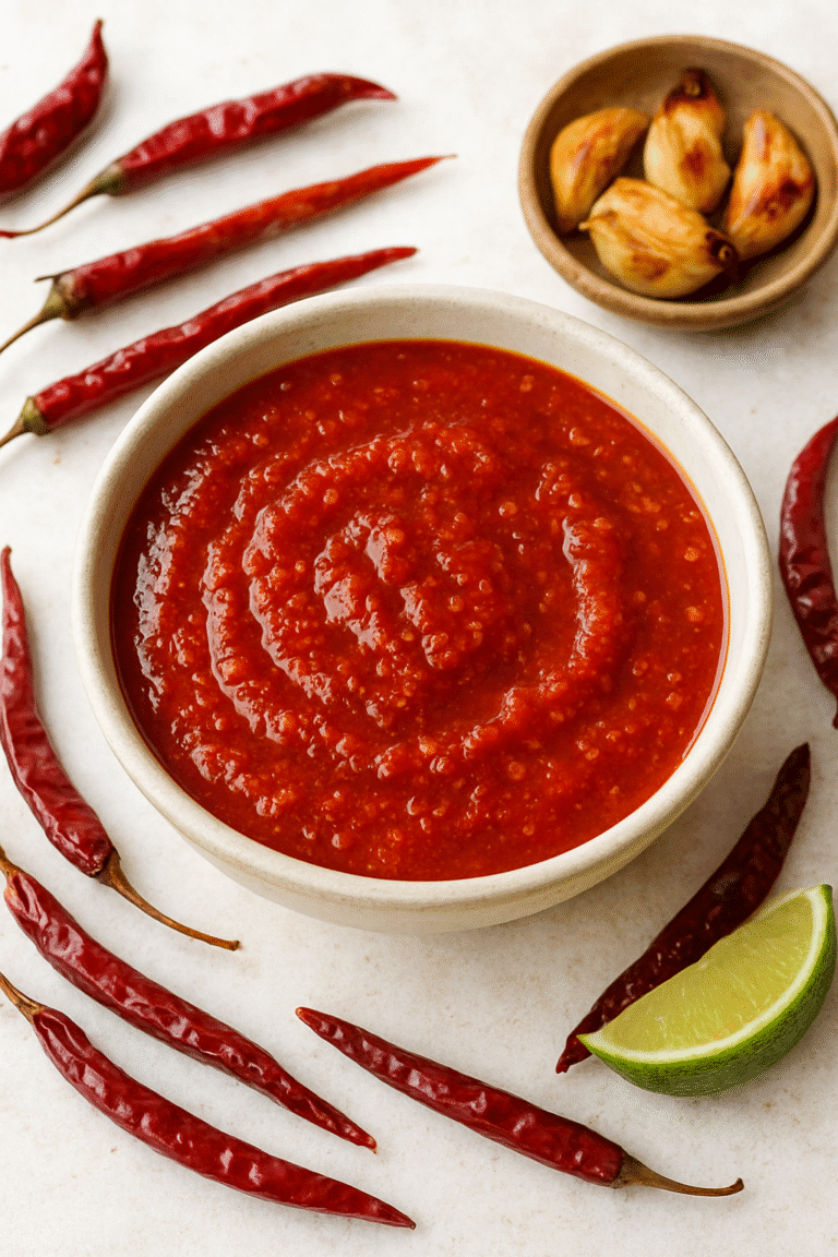 CHILI DE ARBOL PEPPER SALSA - The Amiable Gourmand